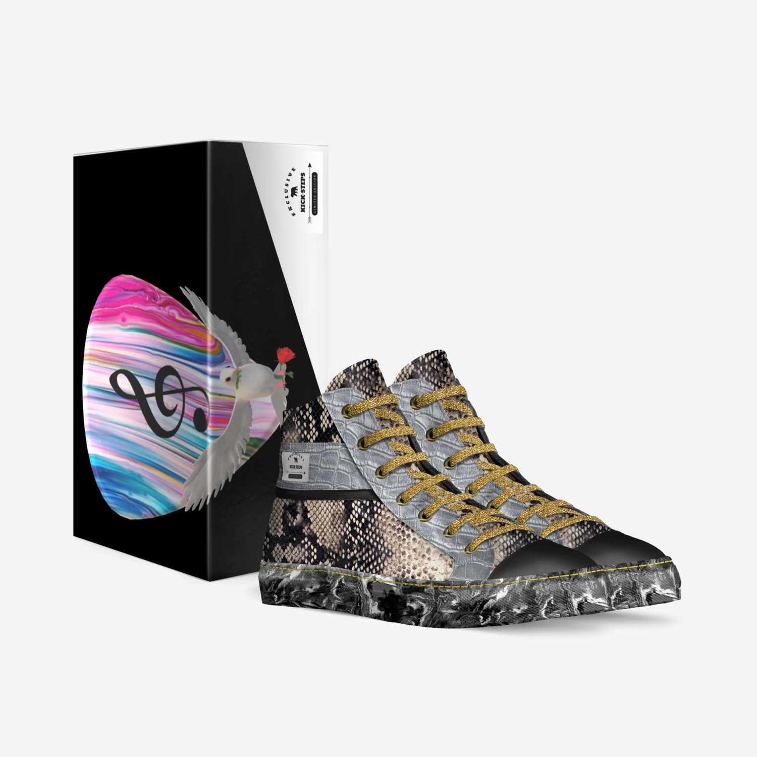 Kick-Steps | A Custom Shoe concept by April Botkin