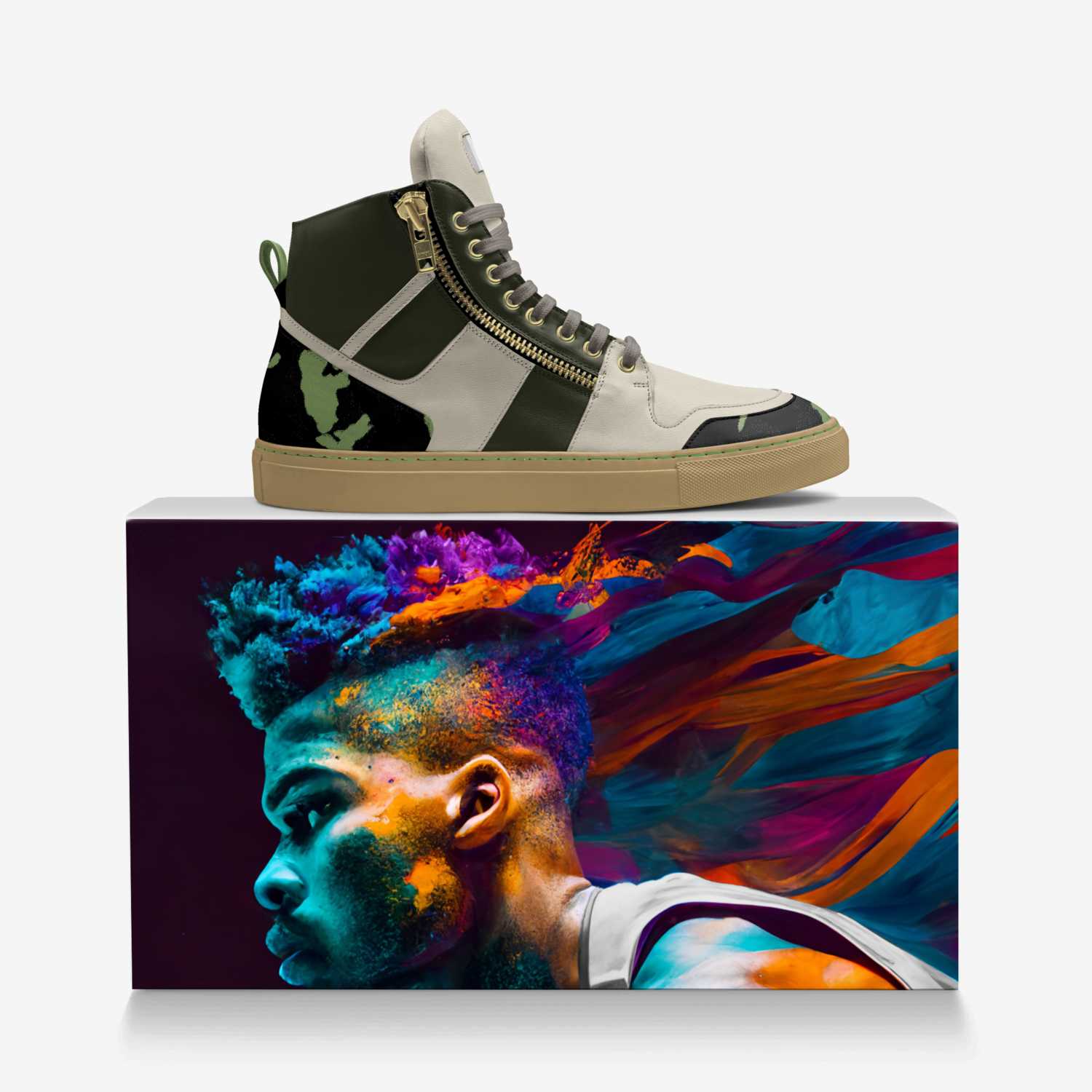 Divine one | A Custom Shoe concept by Kisaunna Johnson