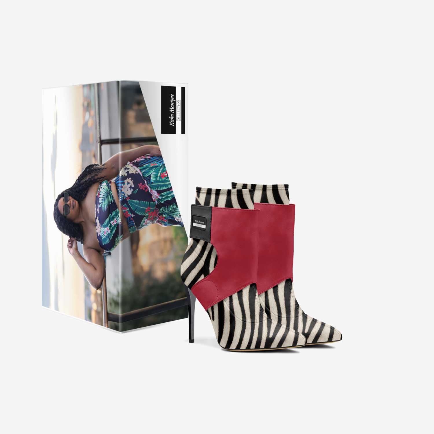 Kisha Monique | A Custom Shoe concept by Nakisha Lester