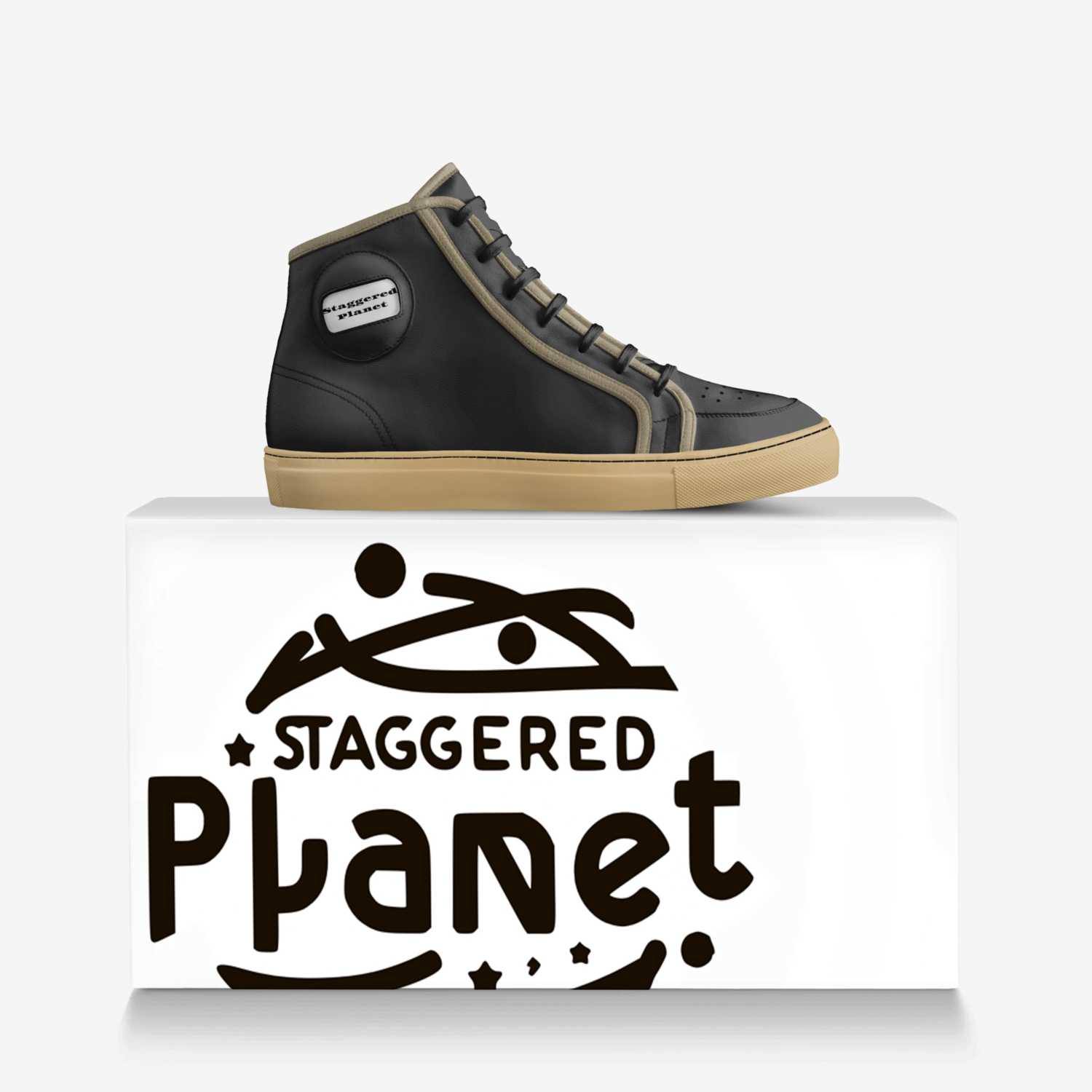 Staggered Planet | A Custom Shoe concept by Octavio Morales