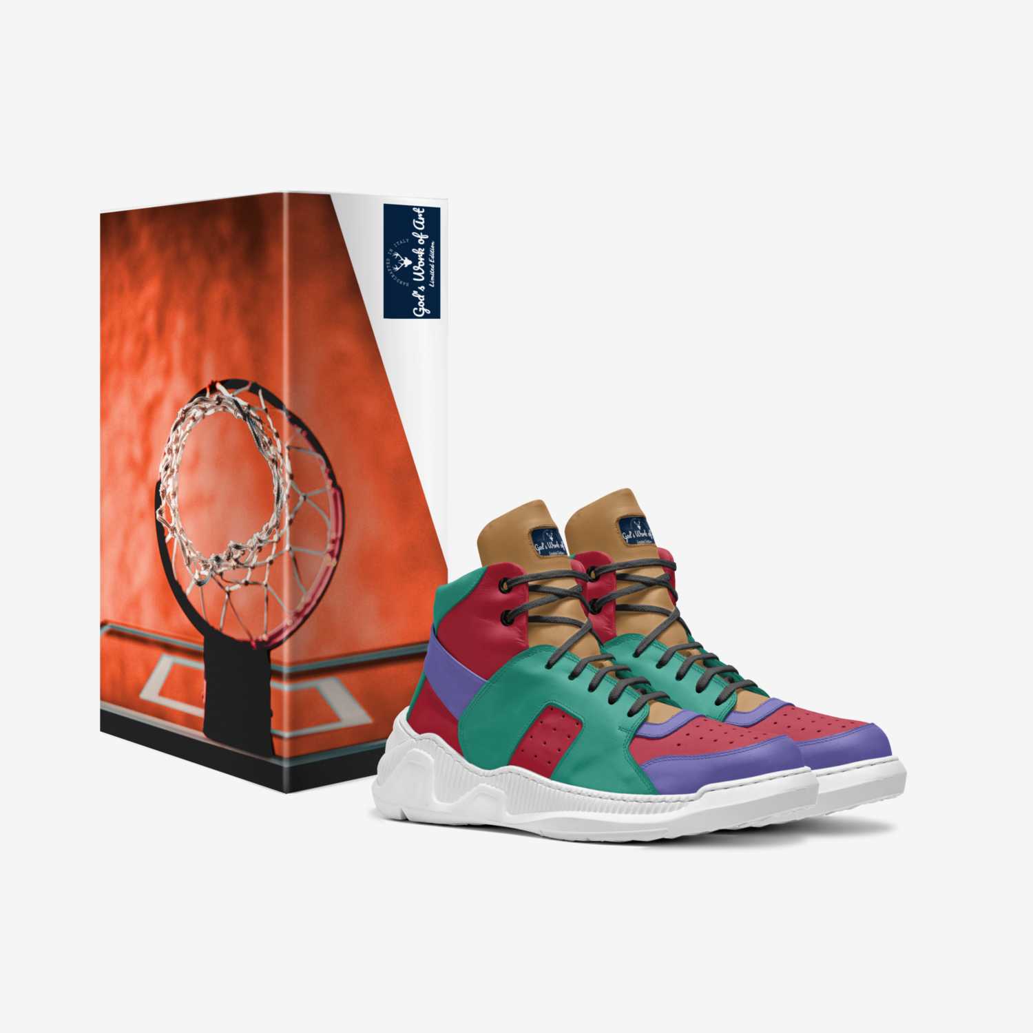 God's Work of Art | A Custom Shoe concept by Mckenlie Lambert