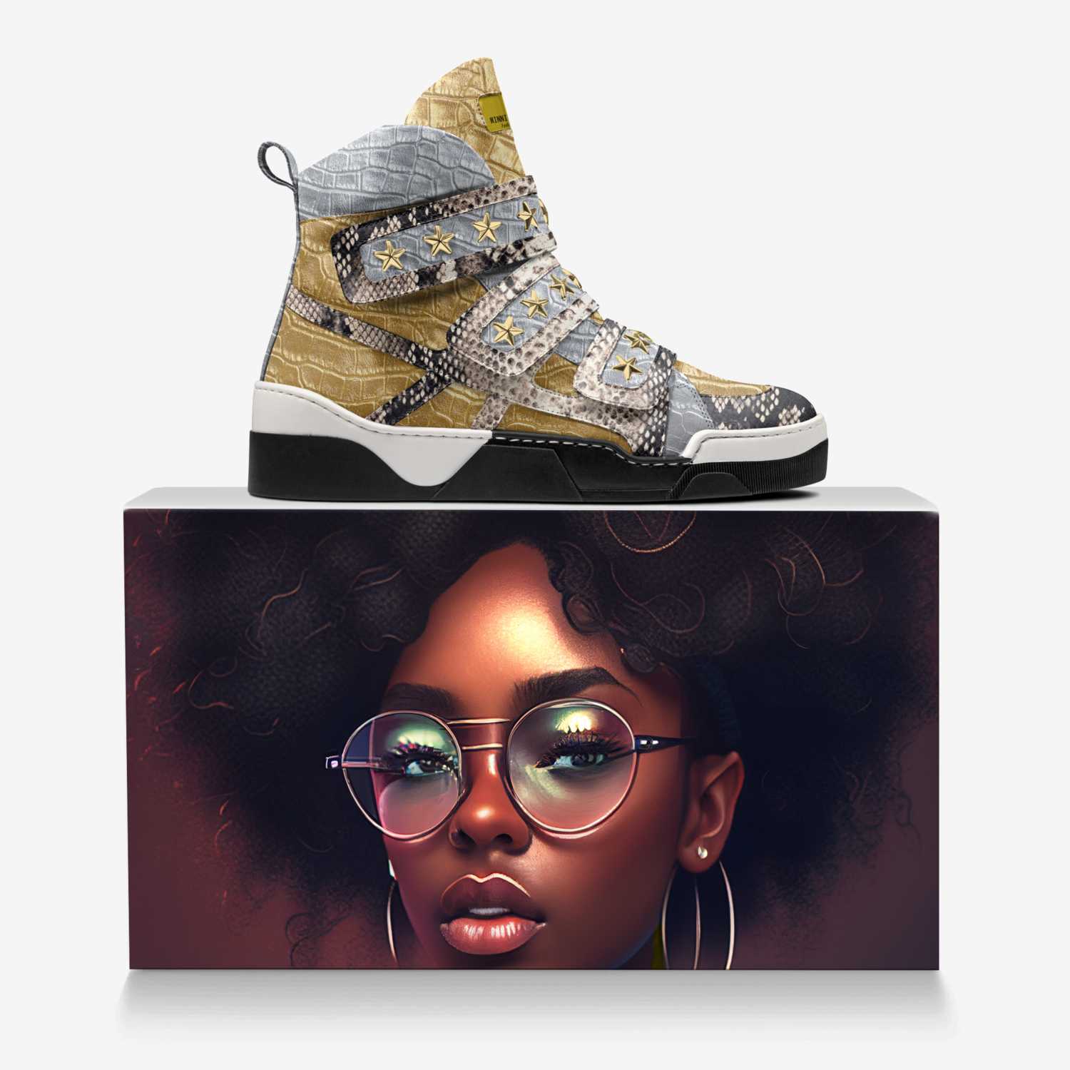 MINNIFIELD-127 | A Custom Shoe concept by Pamela Minnifield