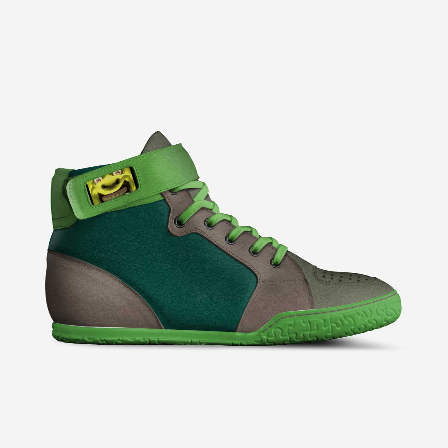 Shrektacular | A Custom Shoe concept by Shrek Ghandi