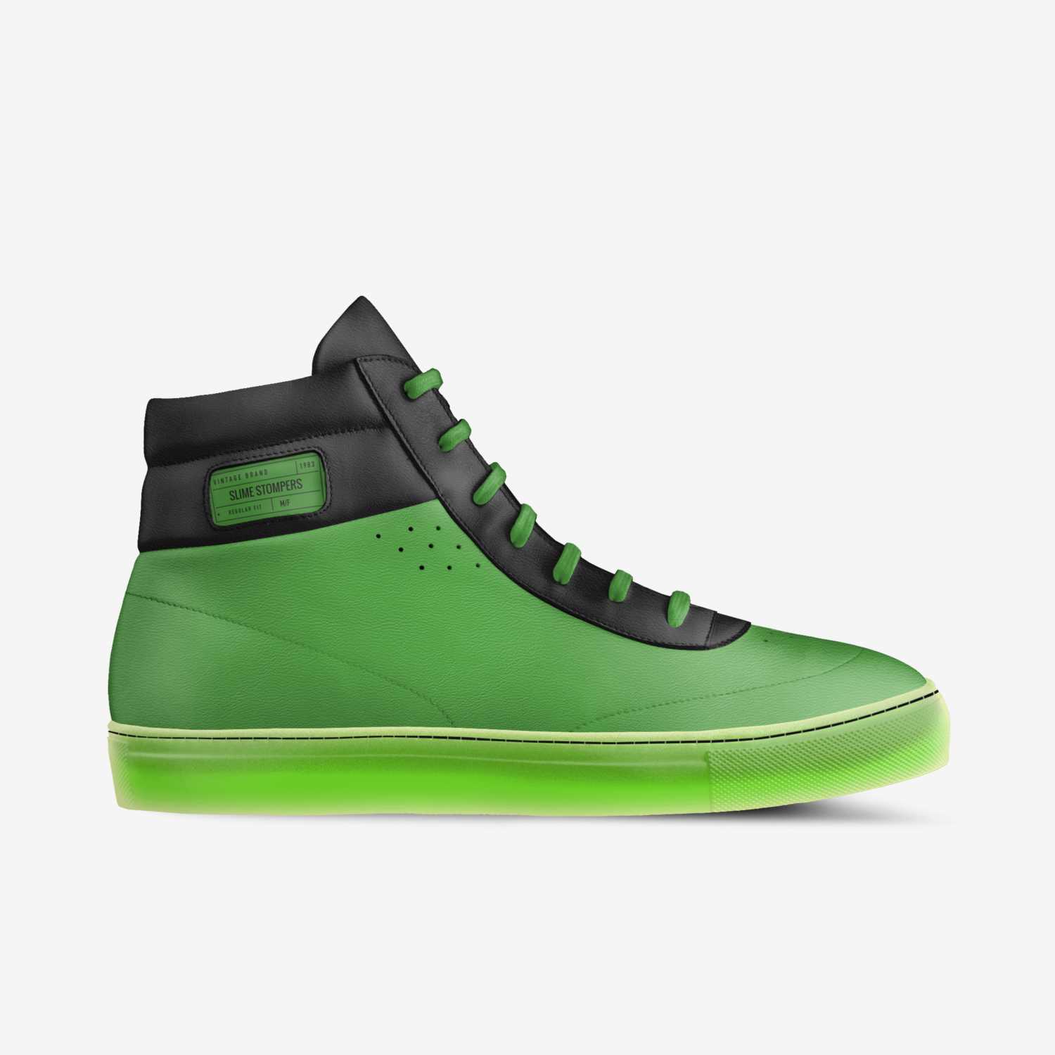 Slime Stompers | A Custom Shoe concept by Evan Eckert