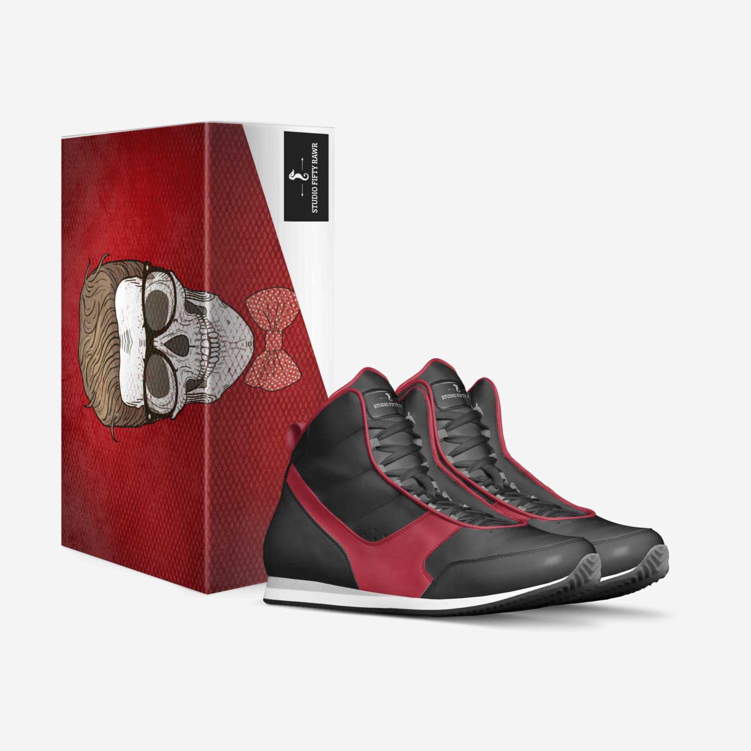 Red Magic | A Custom Shoe concept by Natalie Penna