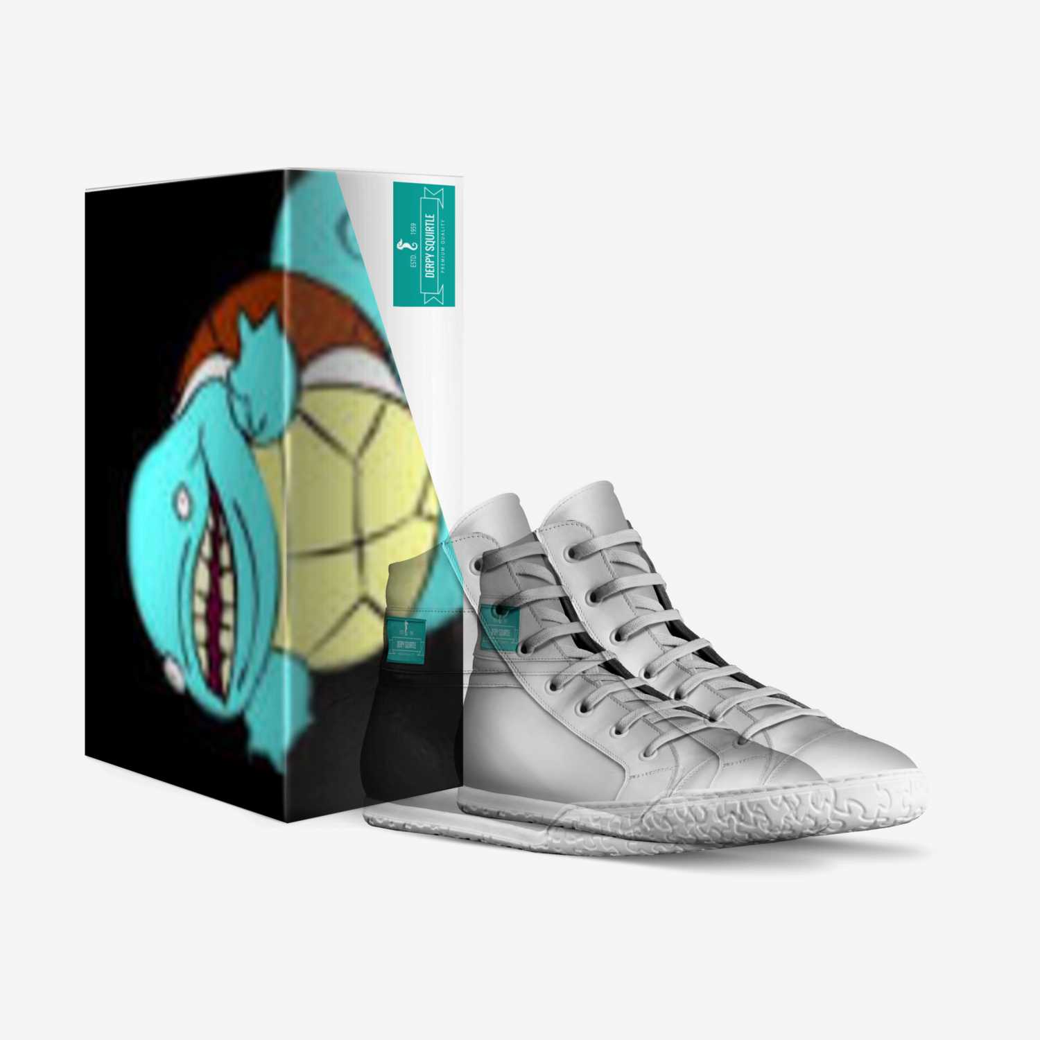 Derpy Squirtle | A Custom Shoe concept by Jackson Serrano