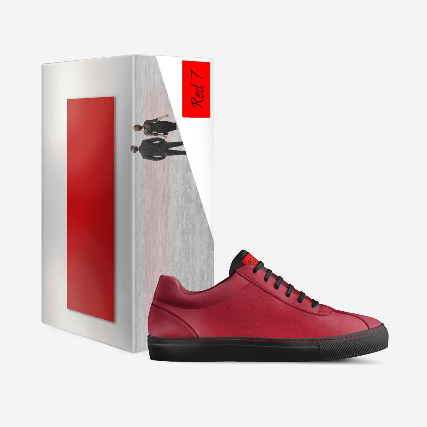 RED 7 | A Custom Shoe concept by Toure Zelle
