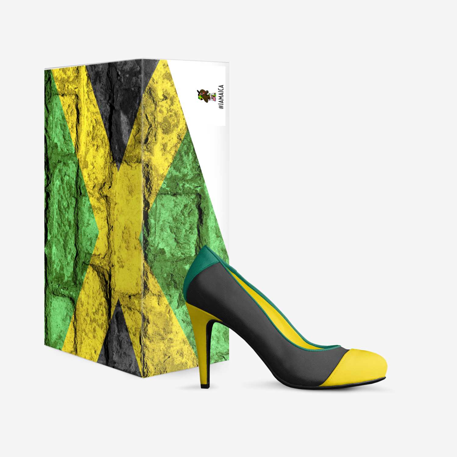 HASHTAG JAMAICAN HEEL | A Custom Shoe concept by Amena Henry