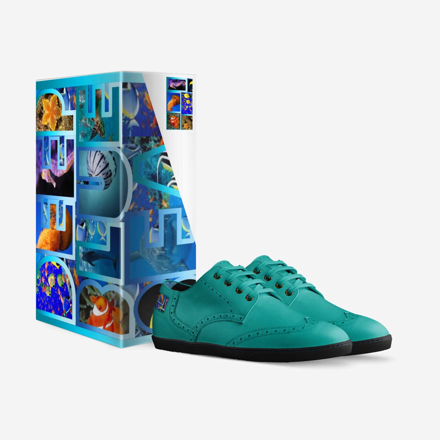 deep blue sea | A Custom Shoe concept by Nora Payeton