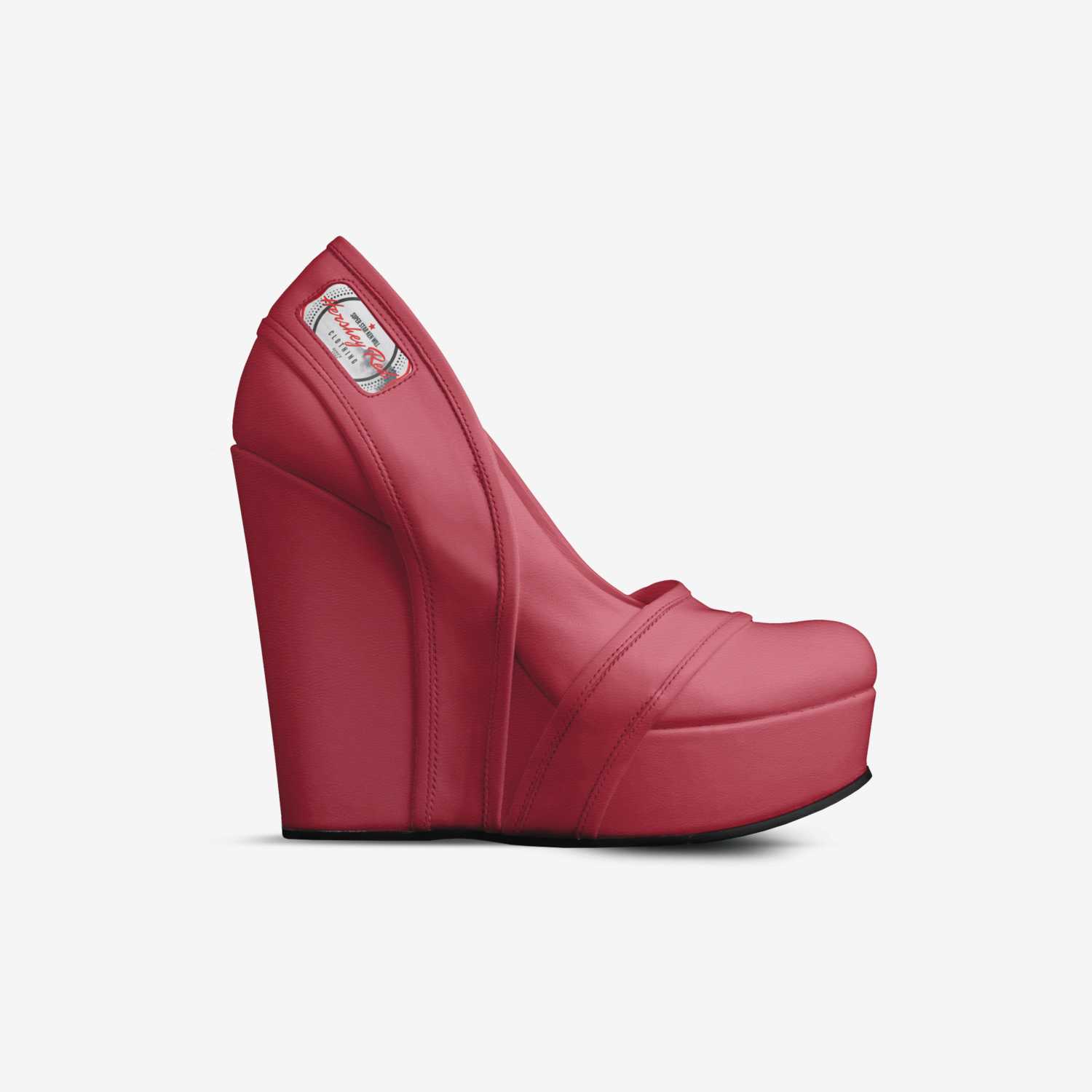 HERSHEY RED | A Custom Shoe concept by Ken Will