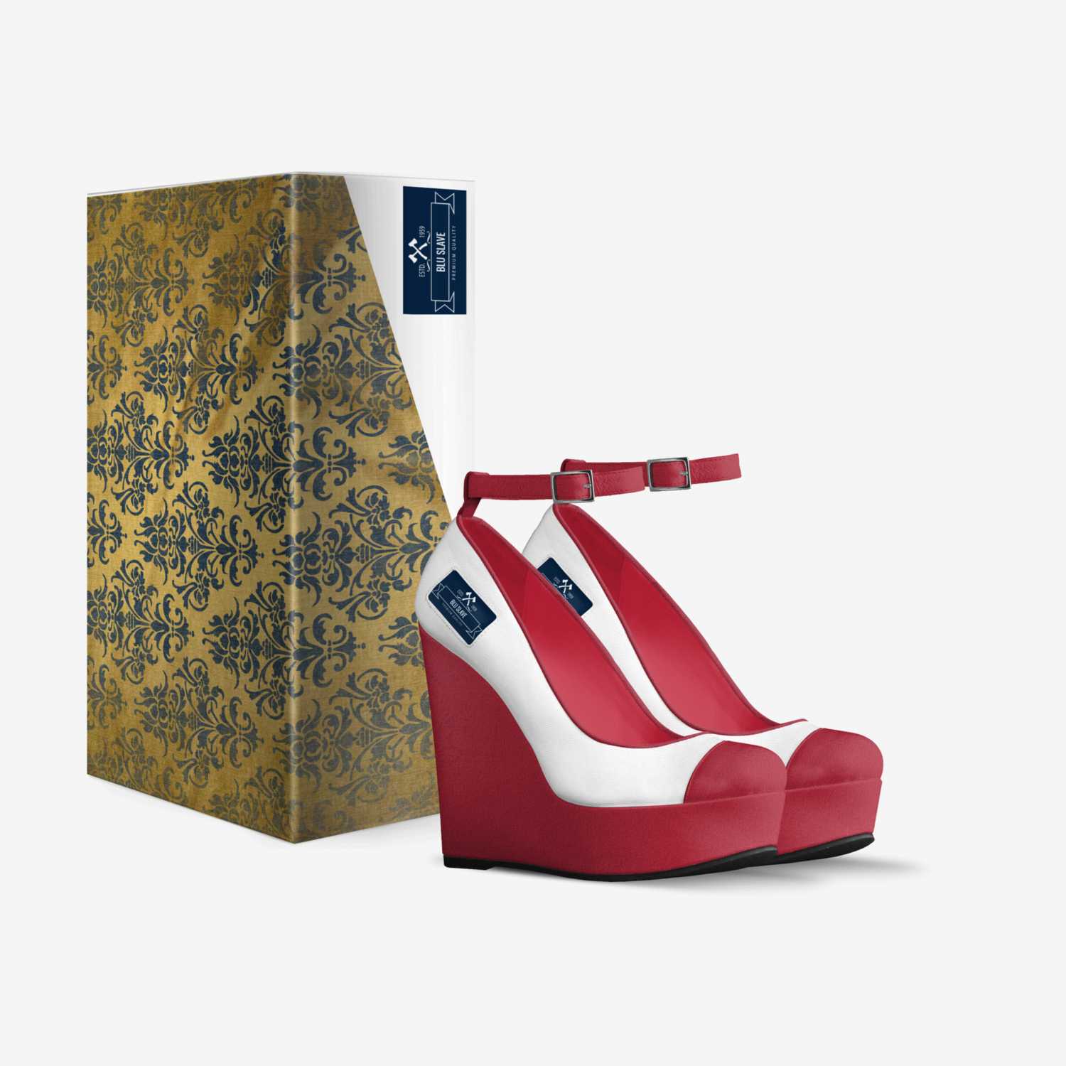 BLU SLAVE | A Custom Shoe concept by Skylar Blu