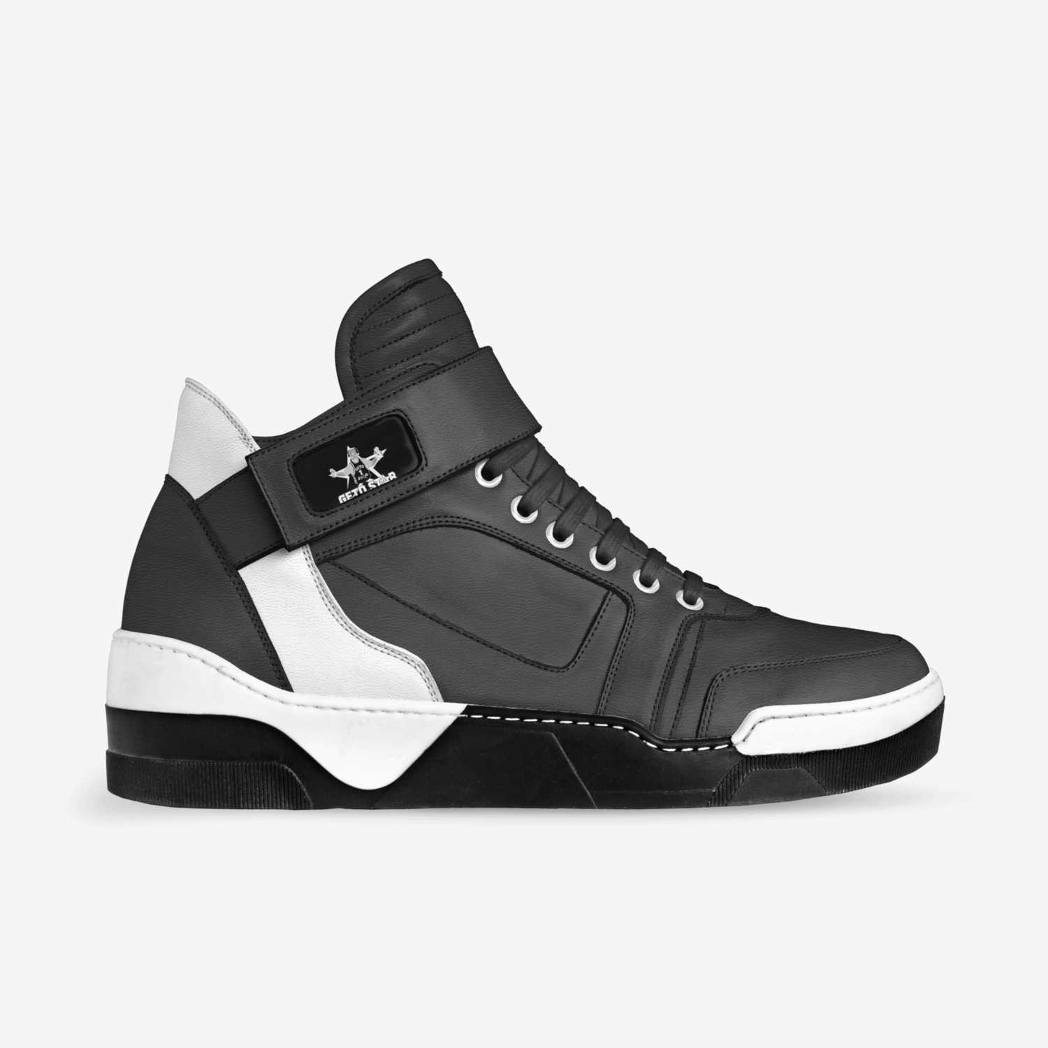 GETO STARZ "BLACK" | A Custom Shoe concept by William Ivery