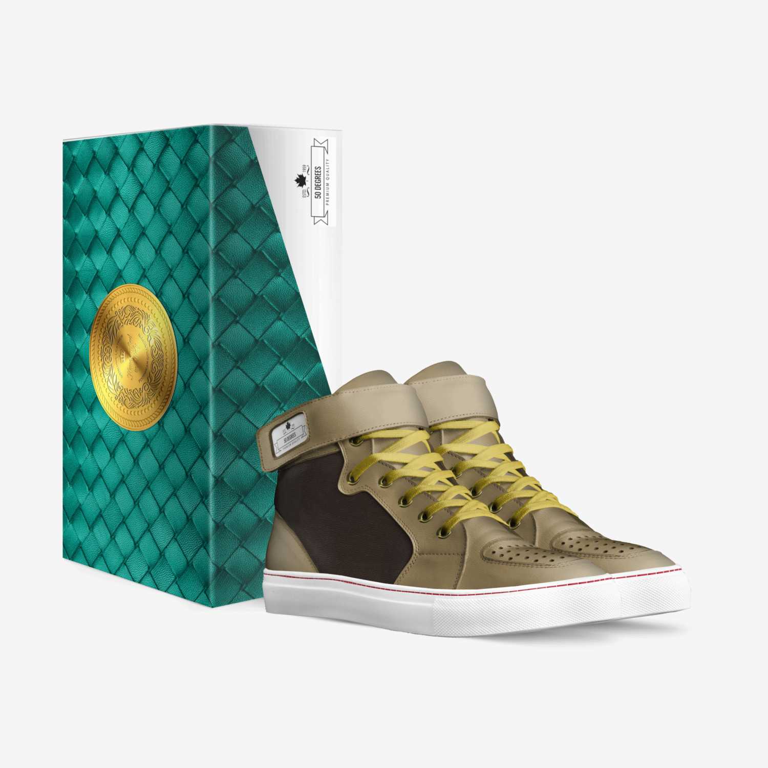50 Degrees | A Custom Shoe concept by Lotfi Fouzi Sahil