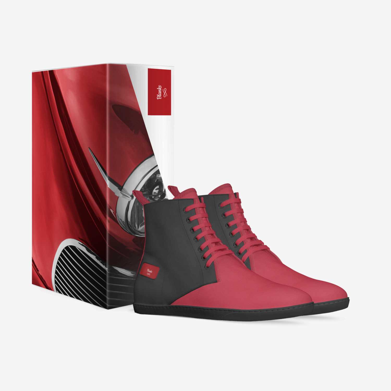 Blanks | A Custom Shoe concept by Isaac Kante