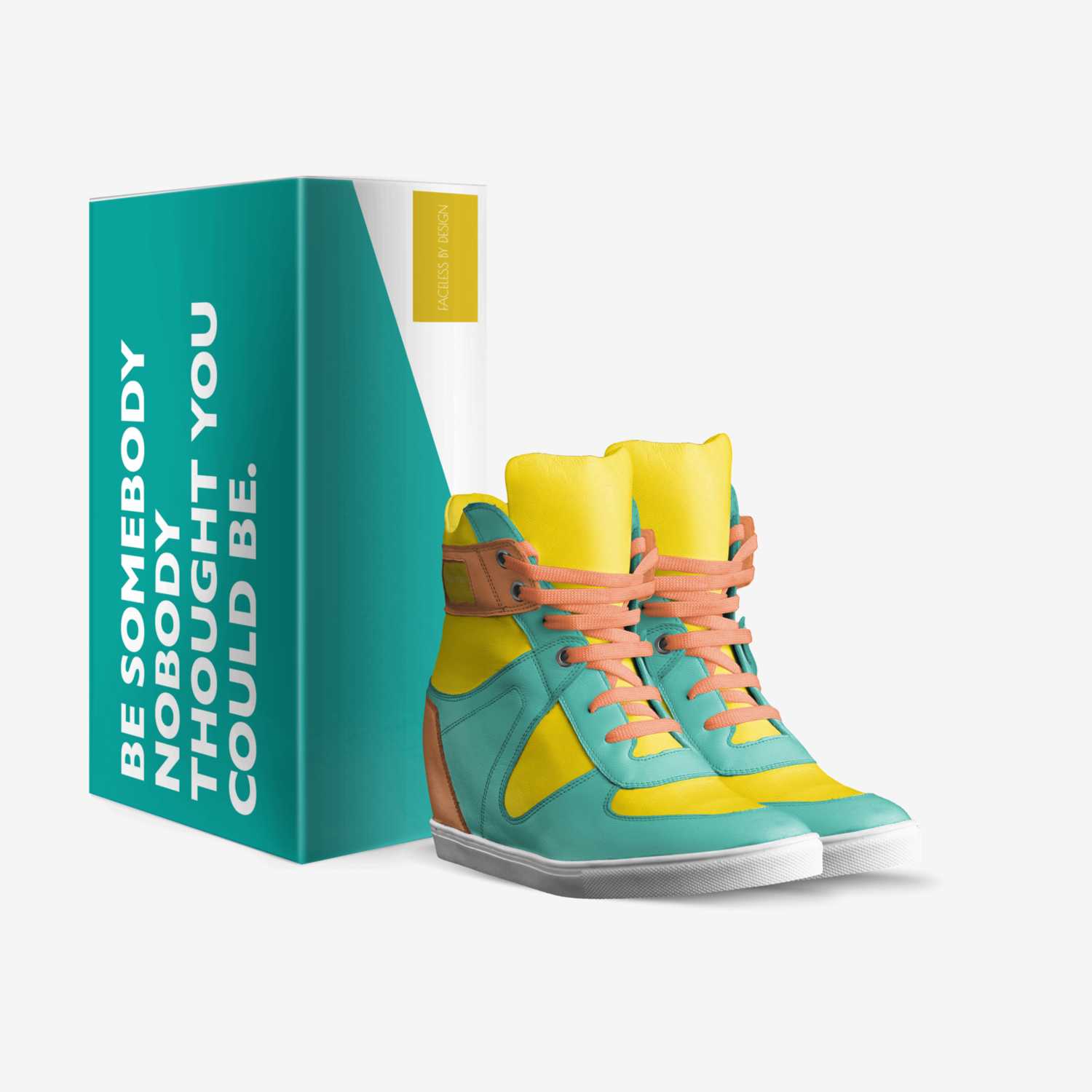 Faceless By Design | A Custom Shoe concept by Angela Fenn Gleason