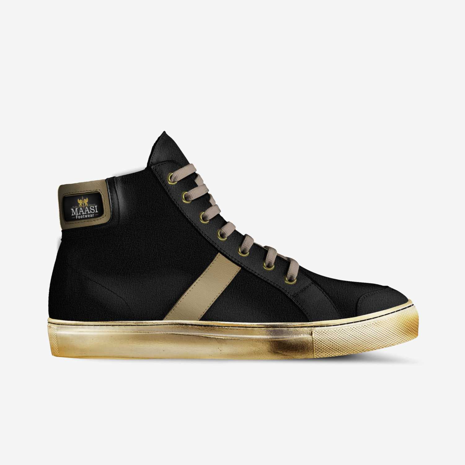 Liquid-Gold | A Custom Shoe concept by Maasi Smith