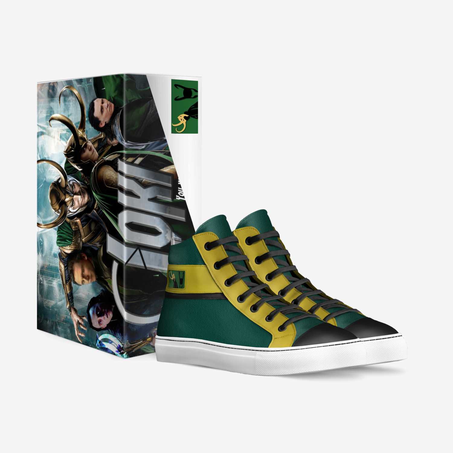 Loki Fandom | A Custom Shoe concept by Robyn Mcilrath