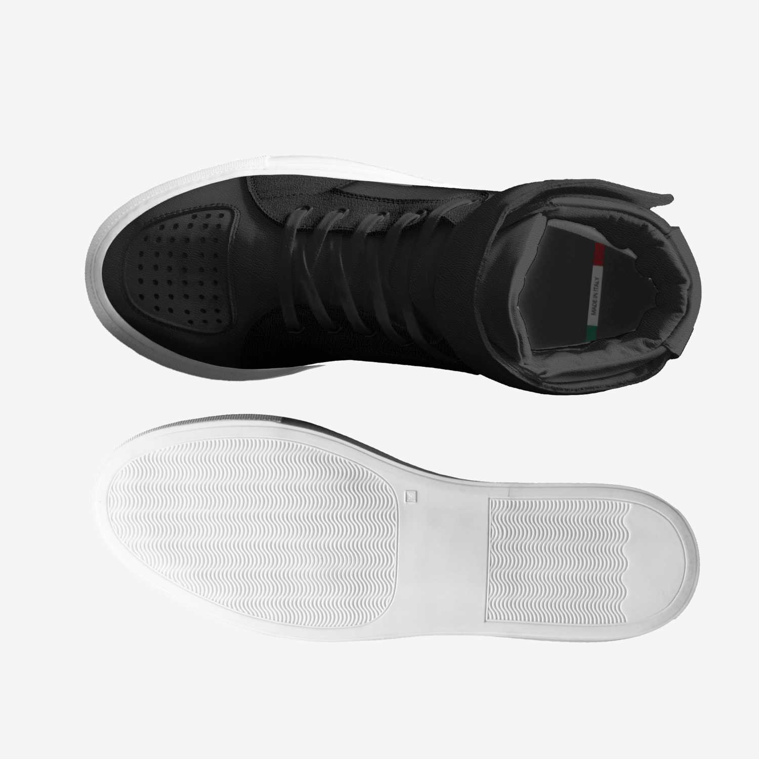 White Sole High Top | A Custom Shoe concept by The Gorilla Shoes