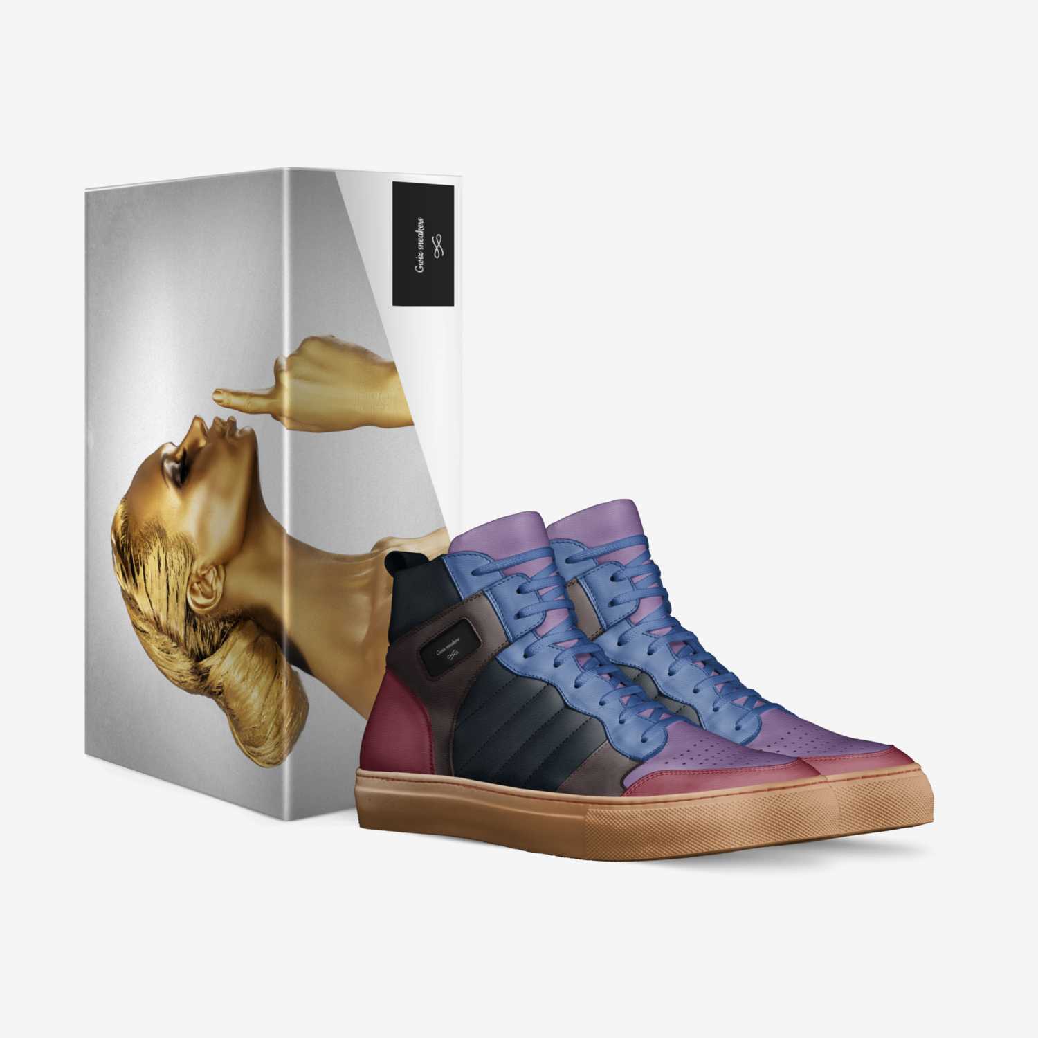Gwiz sneakers | A Custom Shoe concept by Edmund Wechuli