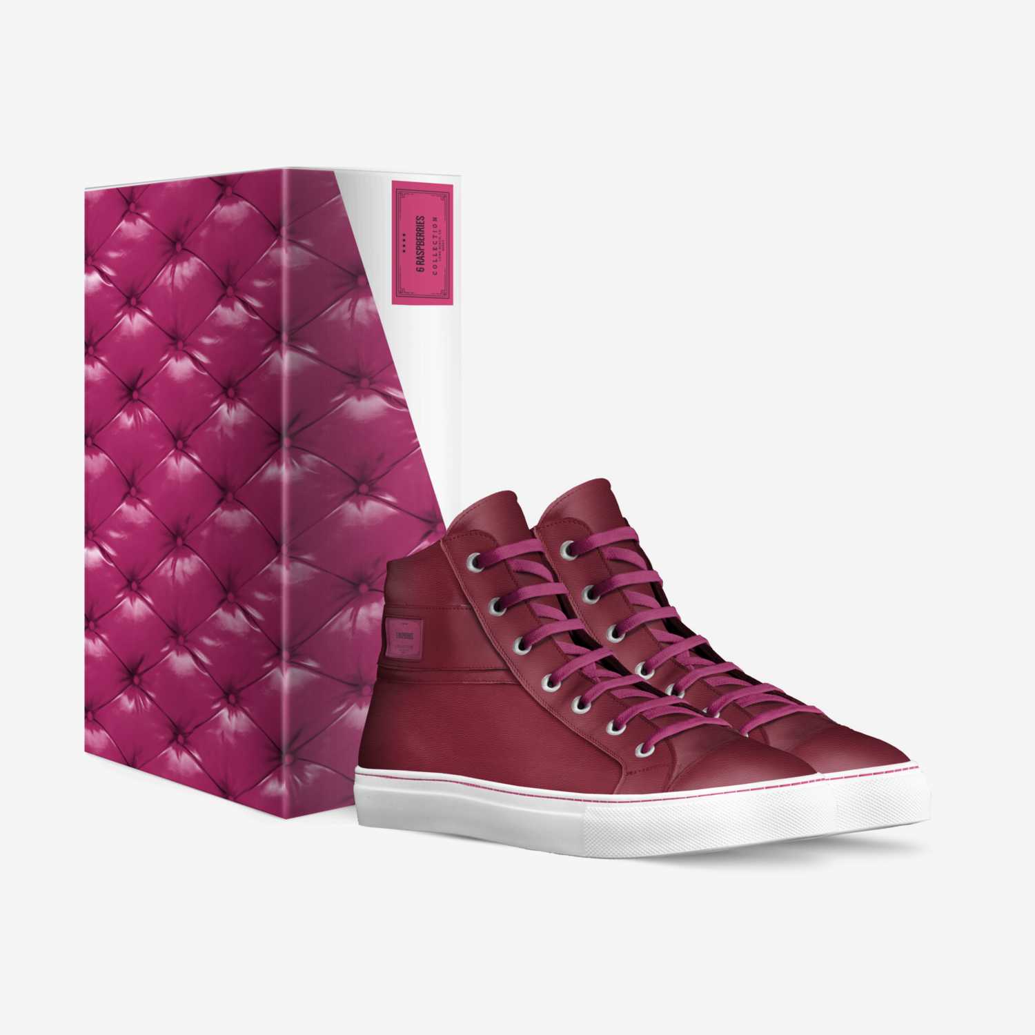 6 raspberries | A Custom Shoe concept by Joshua Wheaton Gold6ixes