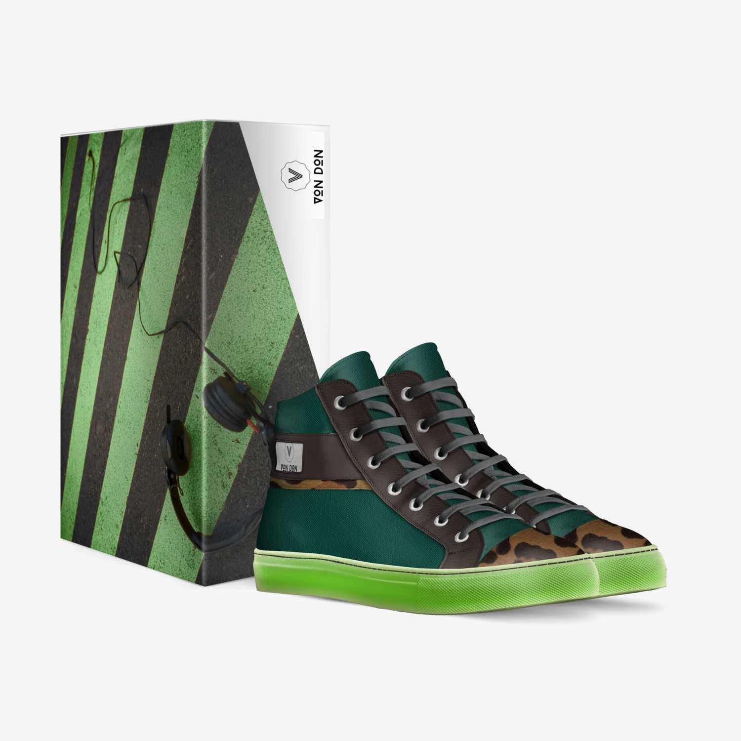 Dark Jungle | A Custom Shoe concept by Savon Richardson