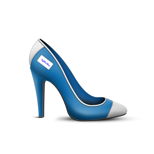 BigBlueShoes | A Custom Shoe concept by Missy Ward