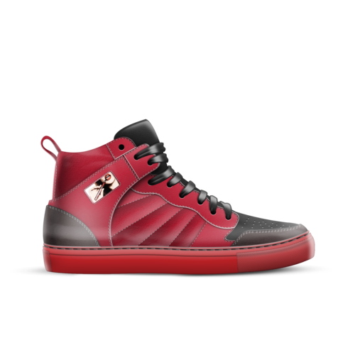 black and red vape | A Custom Shoe concept by Charles Morgan