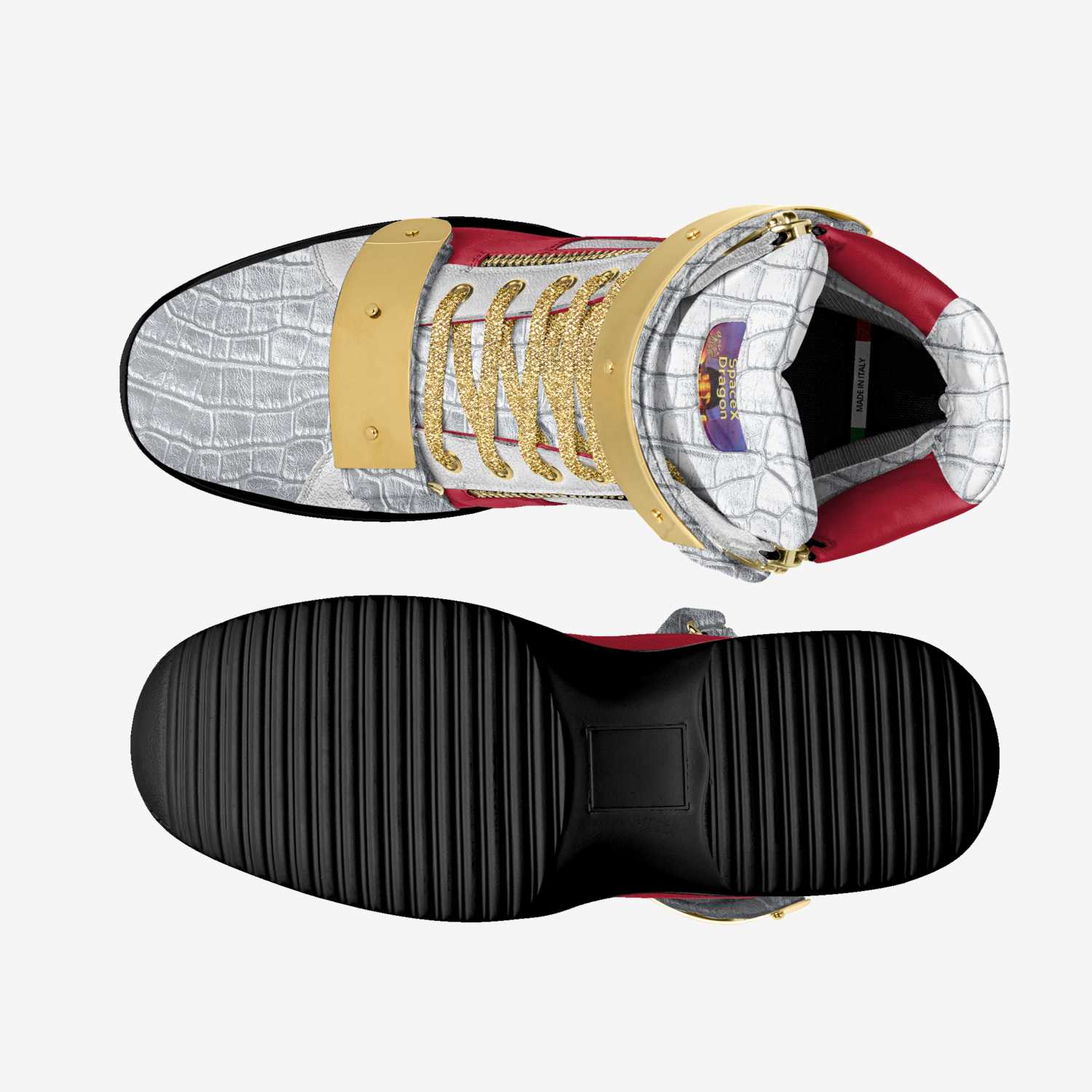 SpaceX Dragon | A Custom Shoe concept by Susan Pierce
