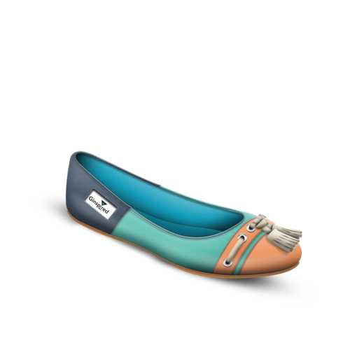 sunset flats | A Custom Shoe concept by Gini Mitchell