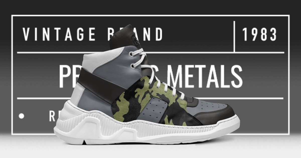 Precious Metals | A Custom Shoe concept by Michael Lyons