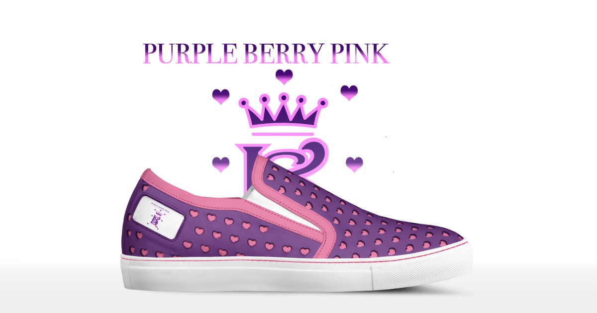 Purple Berry Pink | A Custom Shoe concept by T.michelle Roberts