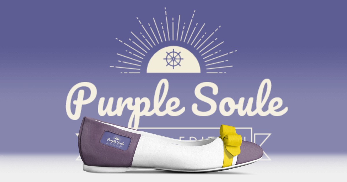 Purple Soule | A Custom Shoe concept by Connie Fagan