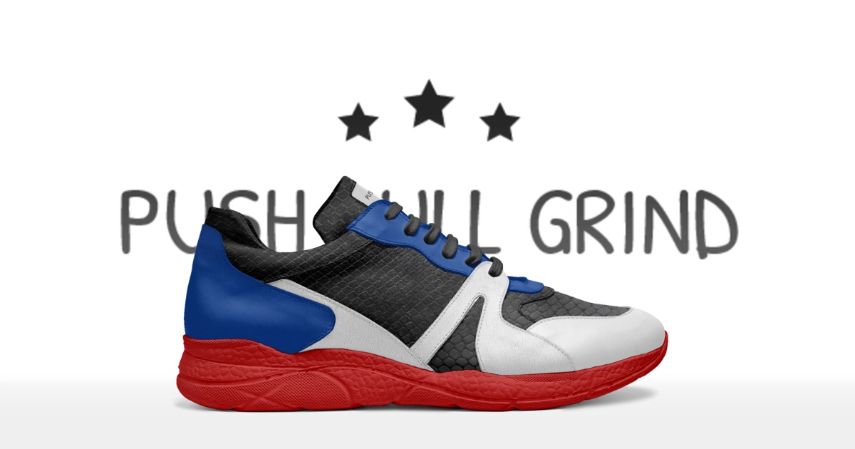 Push Pull Grind | A Custom Shoe concept by Christina Gonzalez