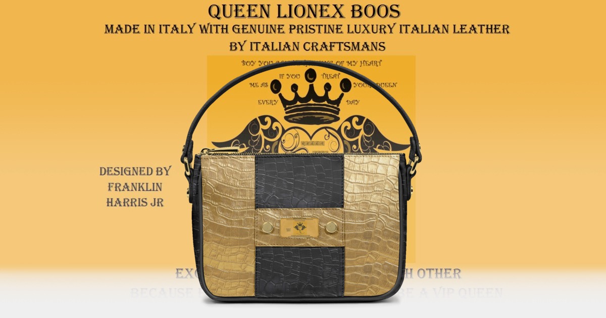 QUEEN LIONEX BOOS | A Custom Shoe concept by Franklin Harris Jr