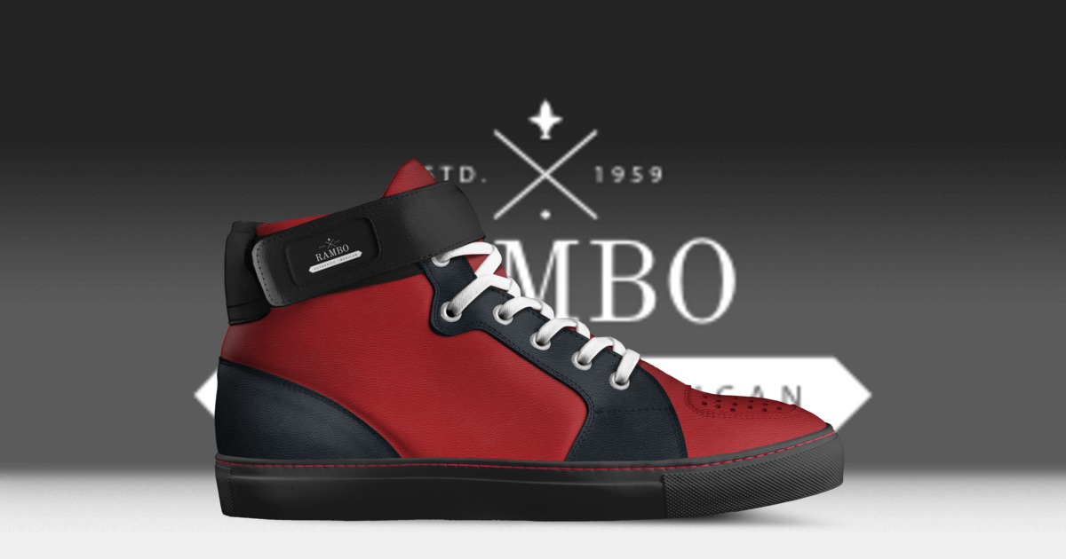 RAMBO | A Custom Shoe concept by Robert Rodriguez