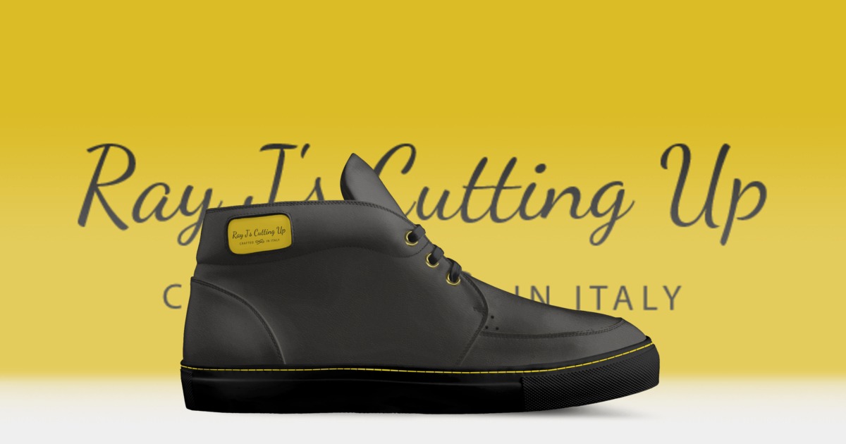 Ray J's Cutting Up | A Custom Shoe concept by Andrea Cosey