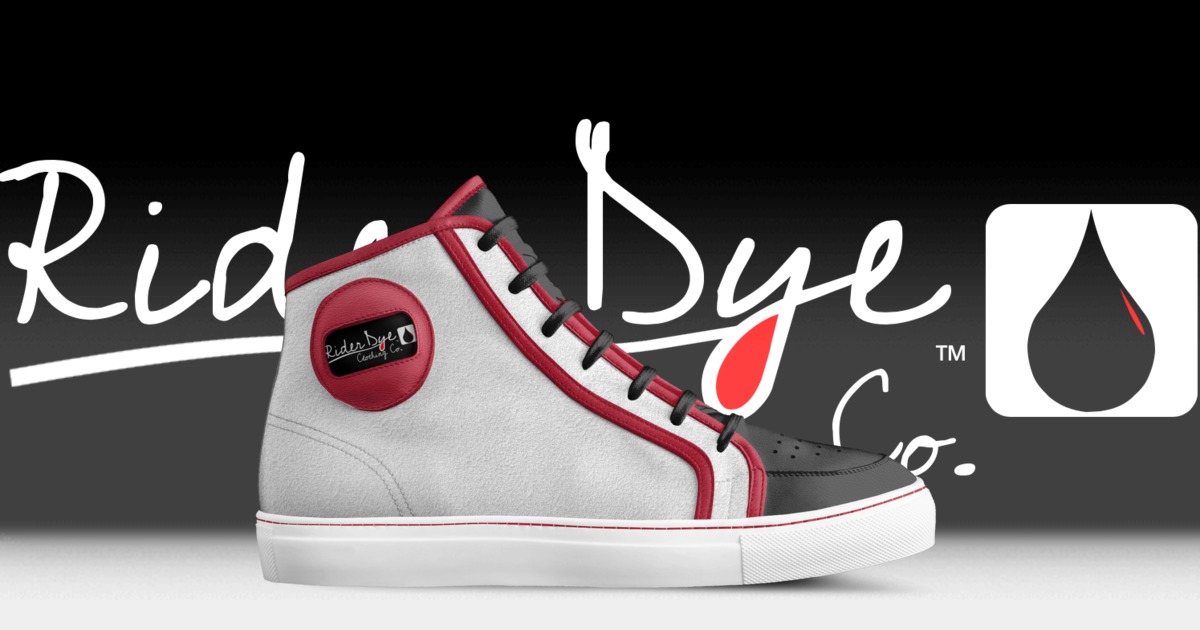 Redline | A Custom Shoe concept by Rider Dye Clothing Co.