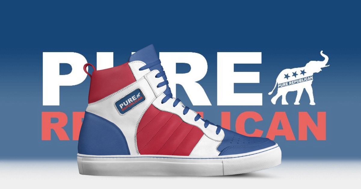 Republican | A Custom Shoe concept by Mike Bruce