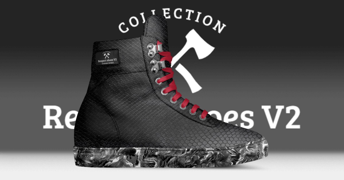 Respect shoes V2 | A Custom Shoe concept by Tj Marsh