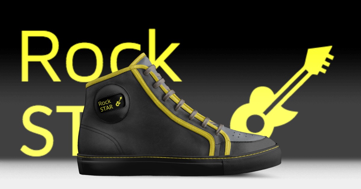 Rock Star | A Custom Shoe concept by Oana Calugar