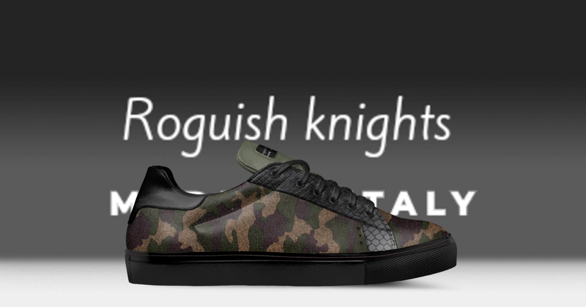 Roguish knights | A Custom Shoe concept by Jeremy Jones