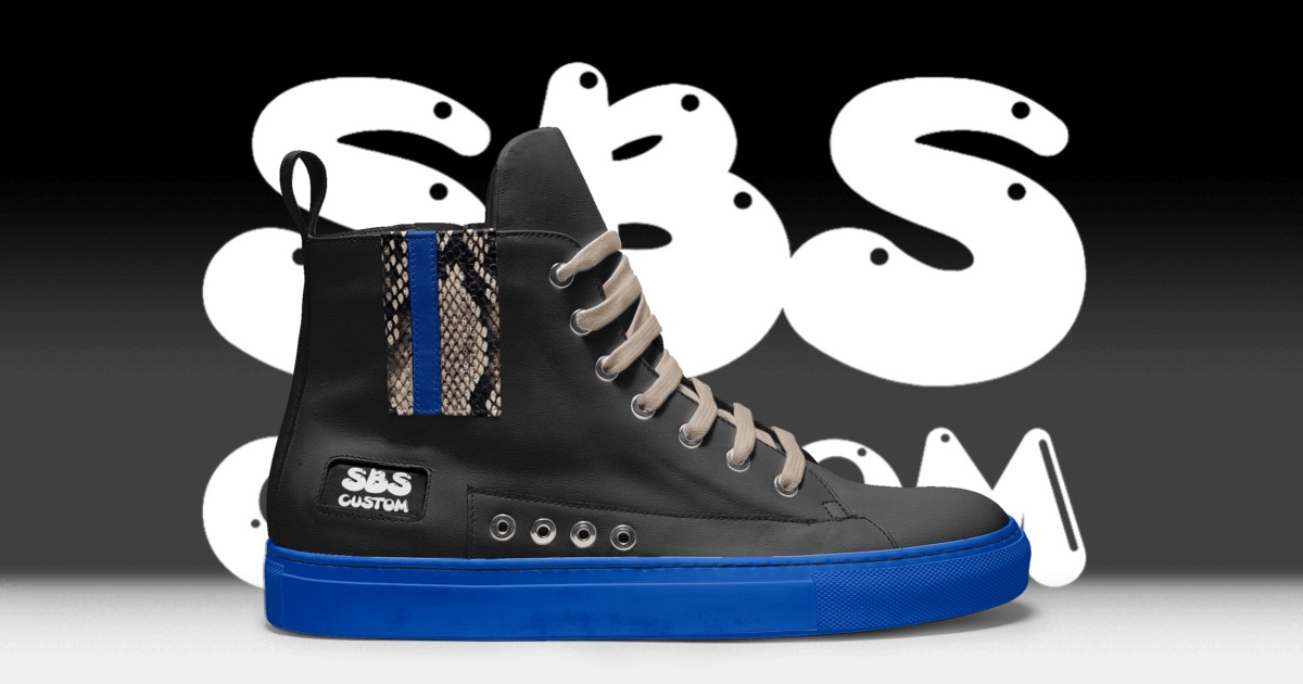 SBS Custom | A Custom Shoe concept by Sacha Raeburn