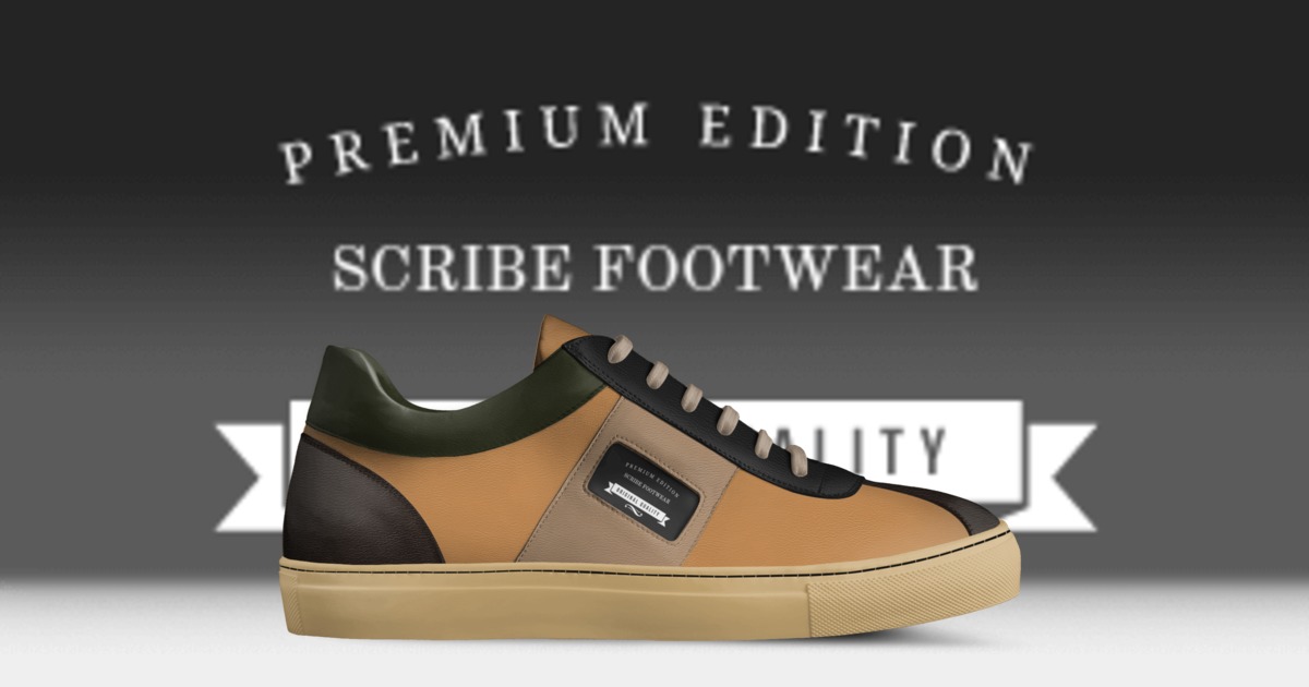 Scribe Footwear | A Custom Shoe concept by Aris Williams