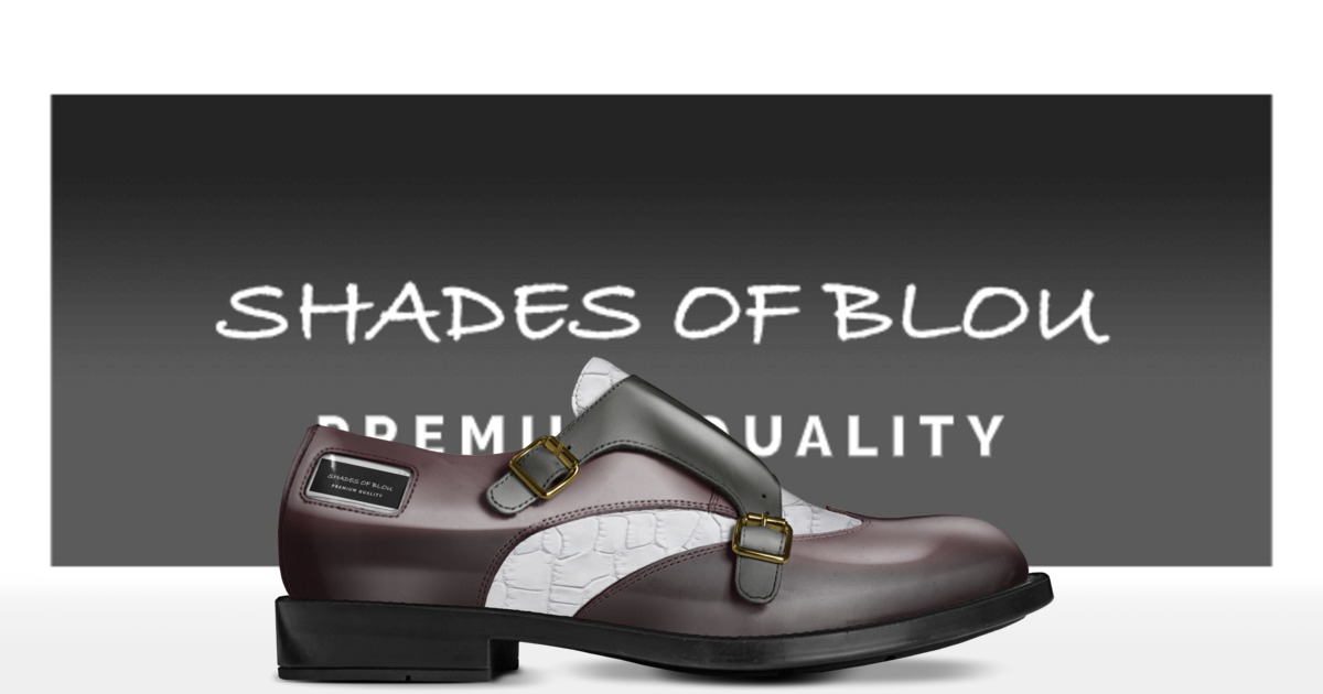 Shades of Blou | A Custom Shoe concept by Blou D.harrison