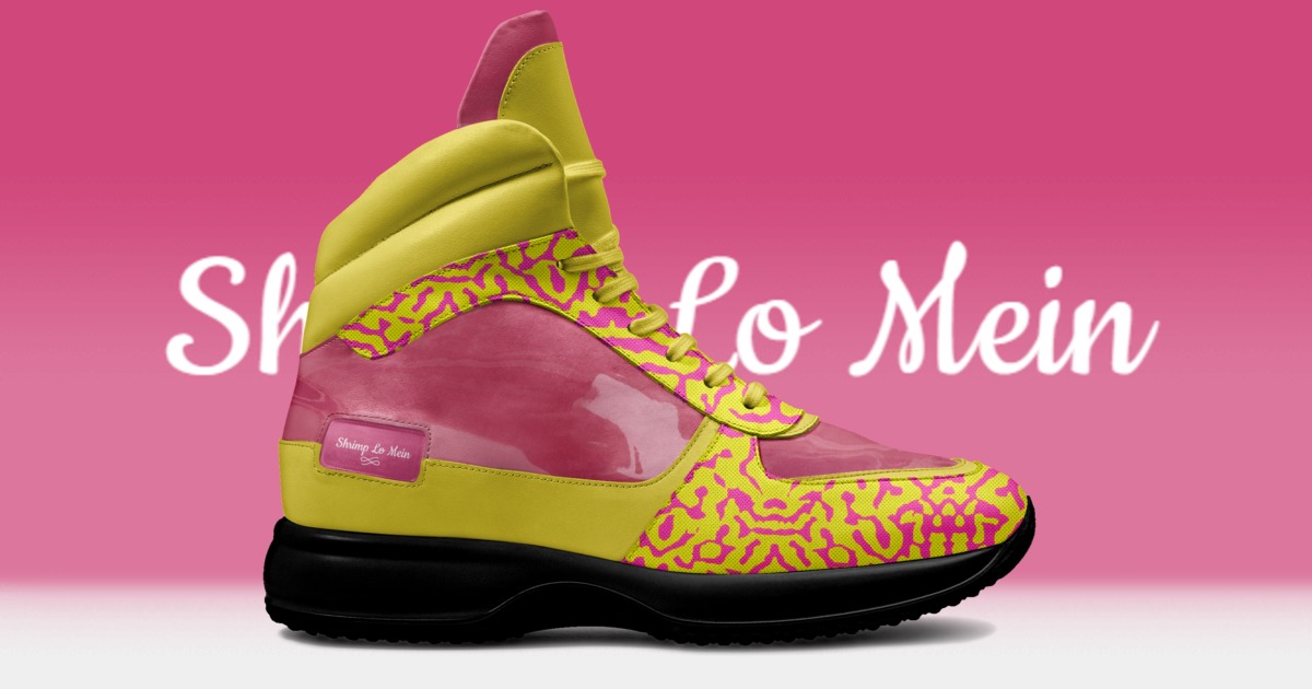 Shrimp Lo Mein | A Custom Shoe concept by Jamien Harris