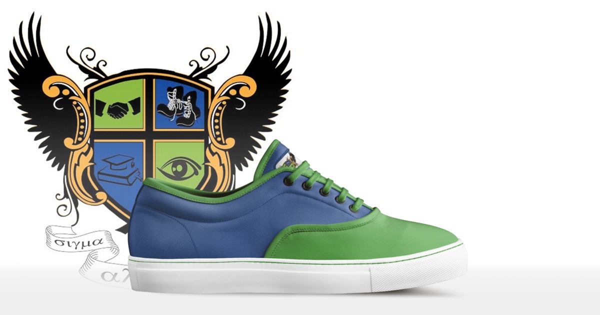 Sigma Alpha Gamma | A Custom Shoe concept by Kabir Tompkins