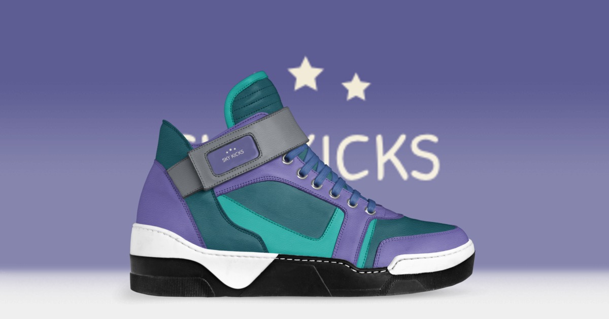 Sky Kicks | A Custom Shoe concept by Skylar Justice