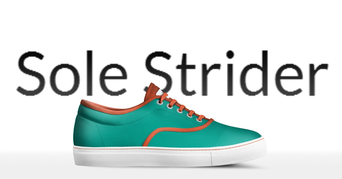 Sole Strider | A Custom Shoe concept by Katie Goodall