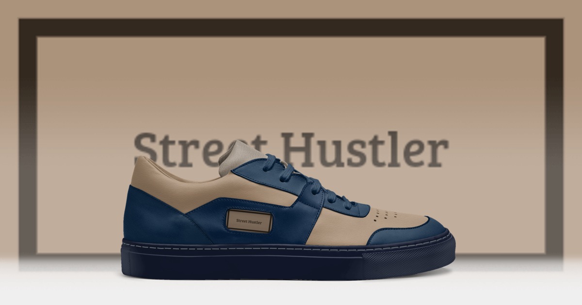 Street Hustler | A Custom Shoe concept by Ron Reed