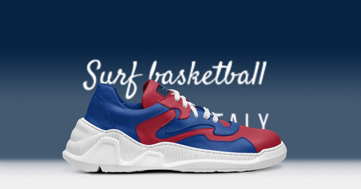 Surf basketball | A Custom Shoe concept by Matthew Yanke